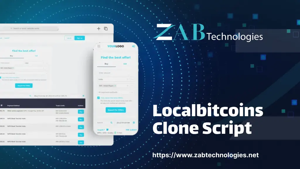 Localbitcoins clone script | Localbitcoins clone software